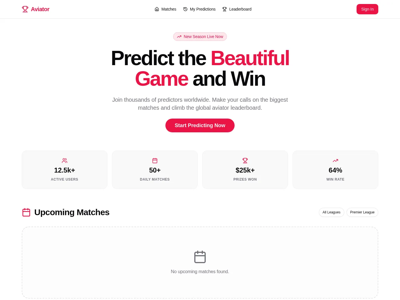 Soccer Predictor Aviator