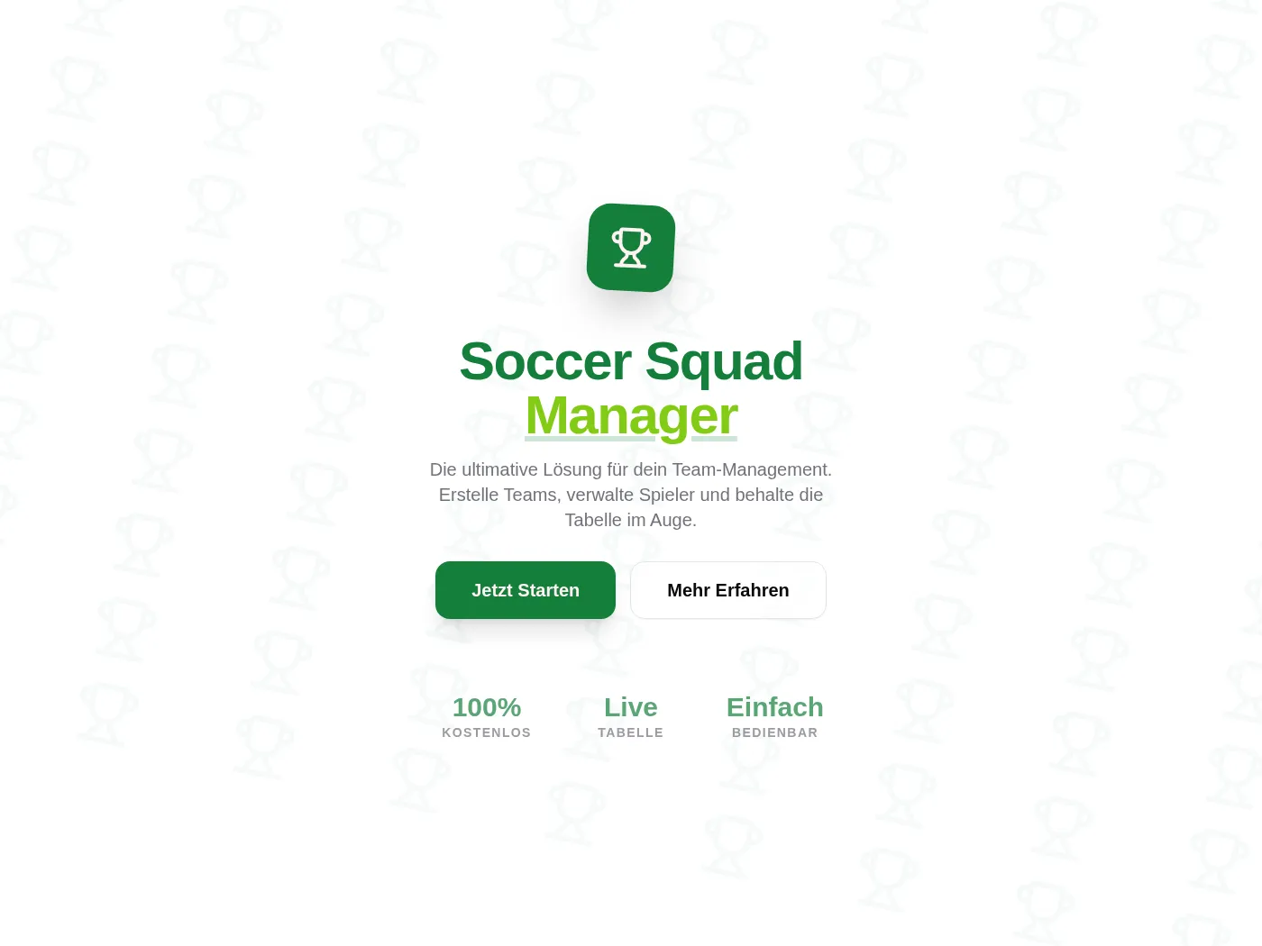 Soccer Squad Manager