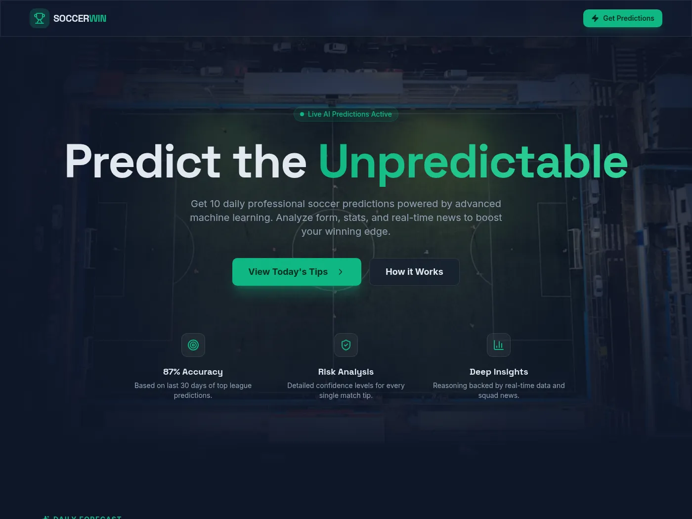 Soccer Win Predictor