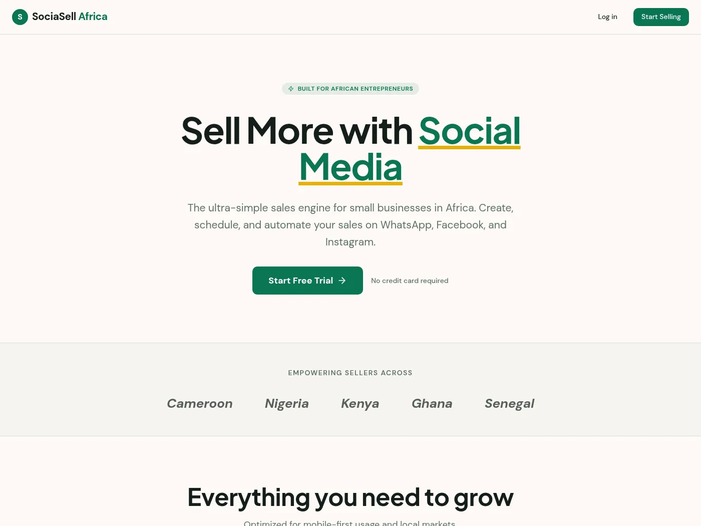 SociaSell Africa