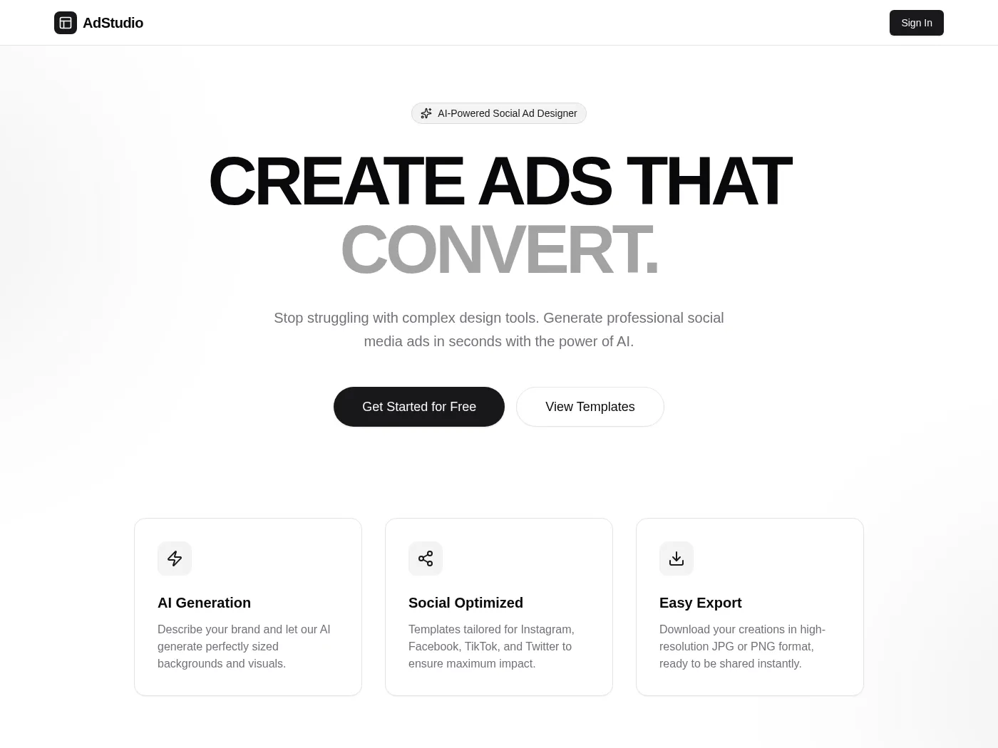 Social Ad Designer