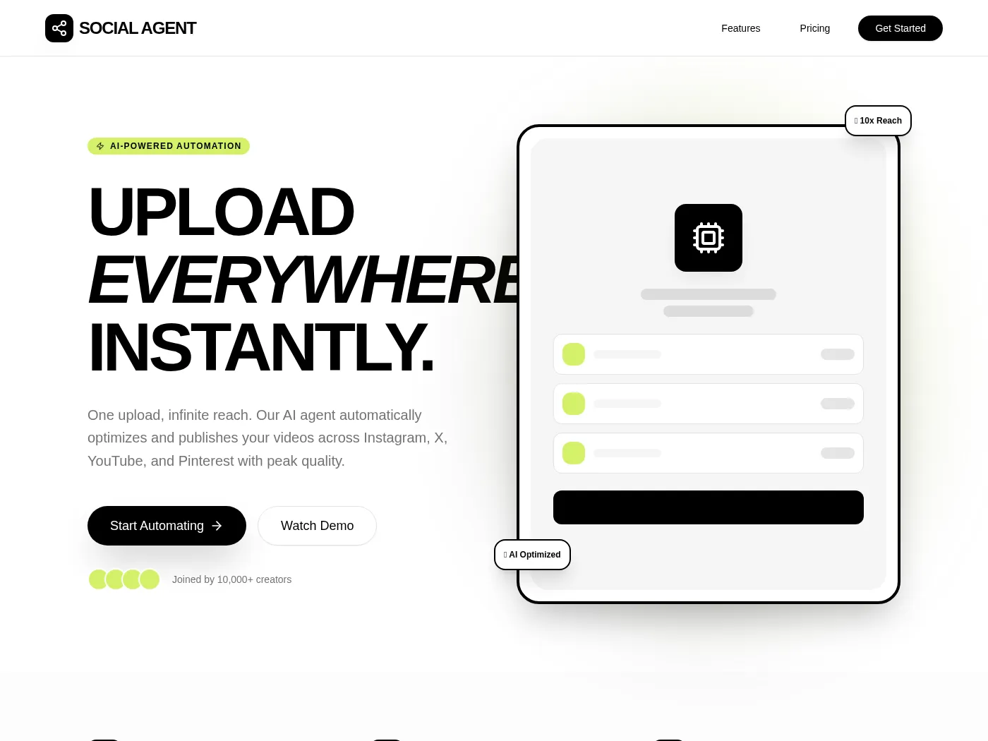 Social Uploader Agent