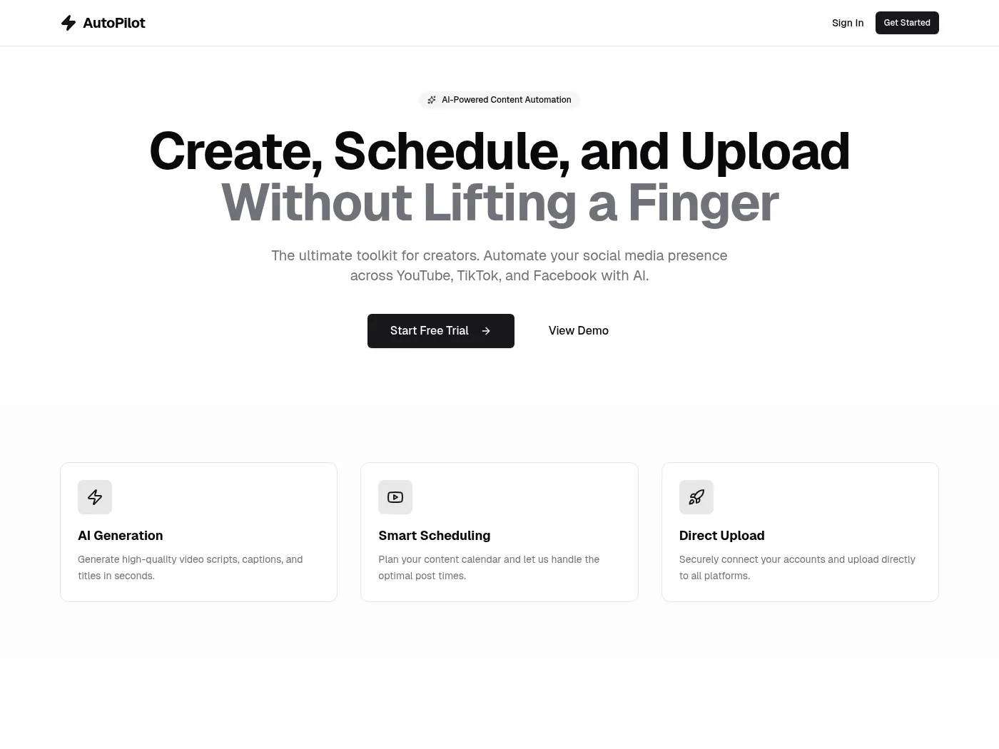 Creator AutoPilot