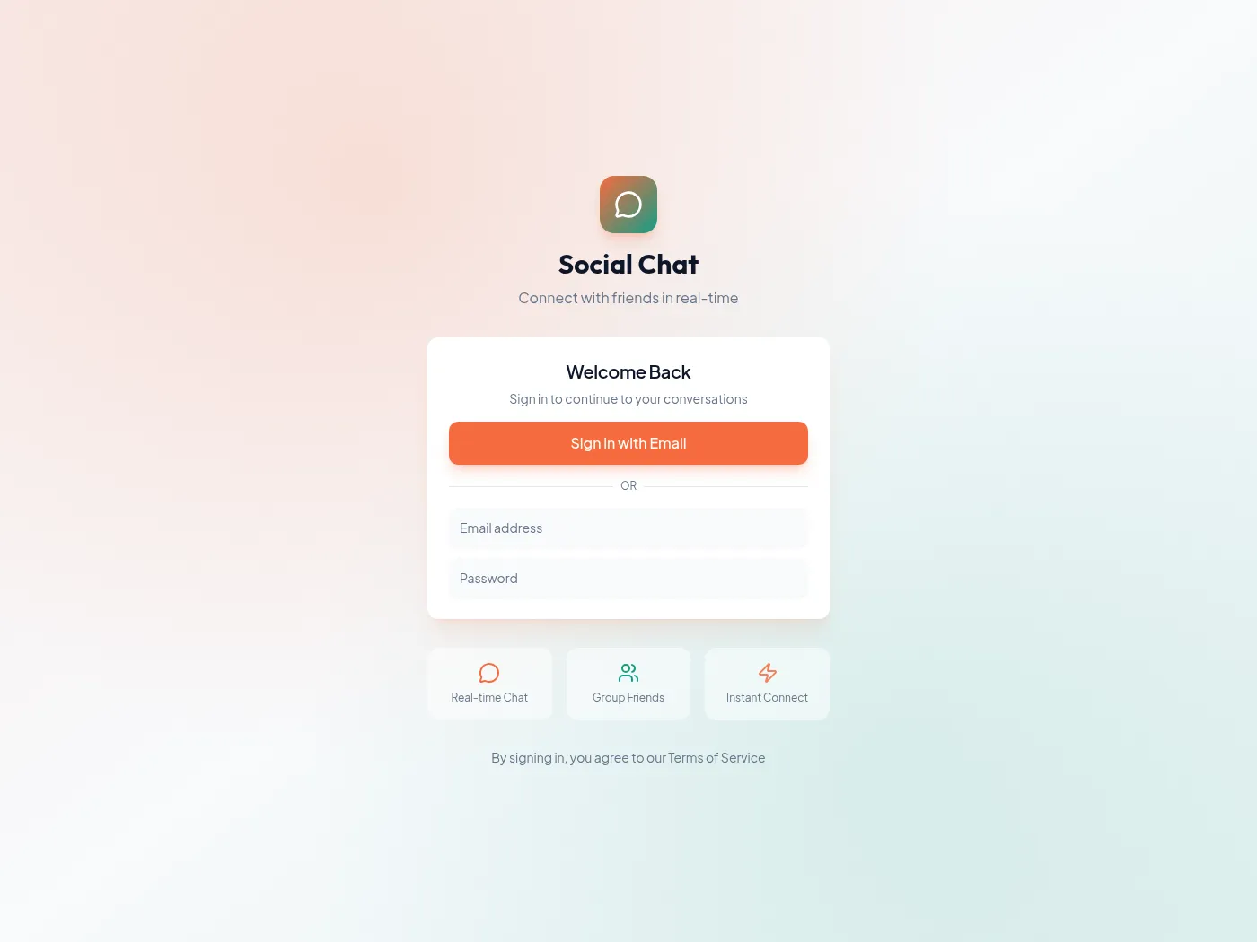 Social Chat Connect