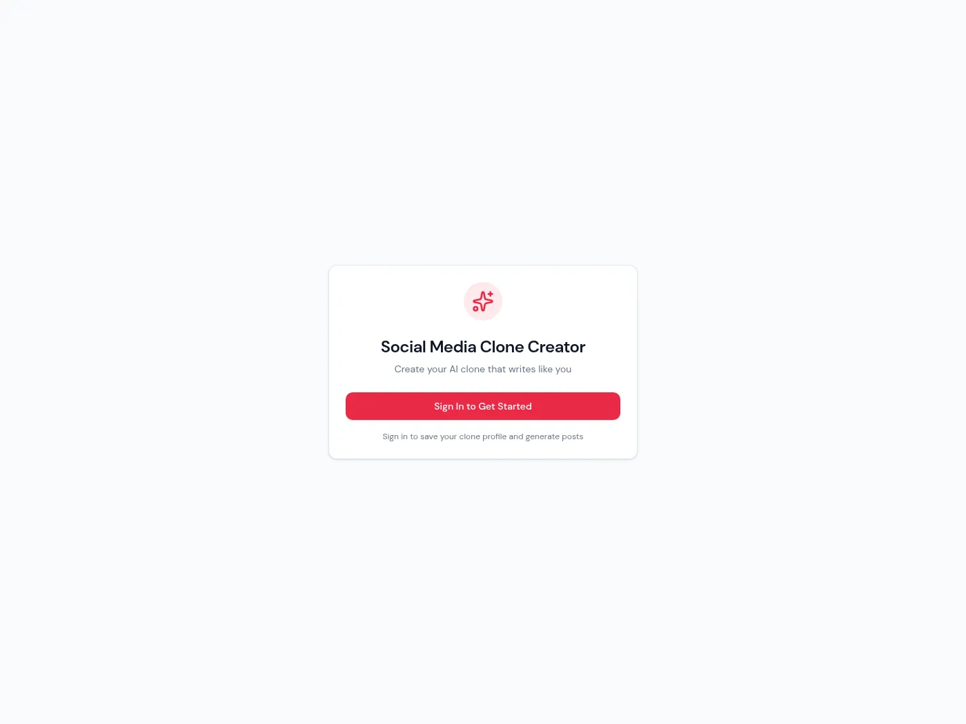 Social Media Clone Creator