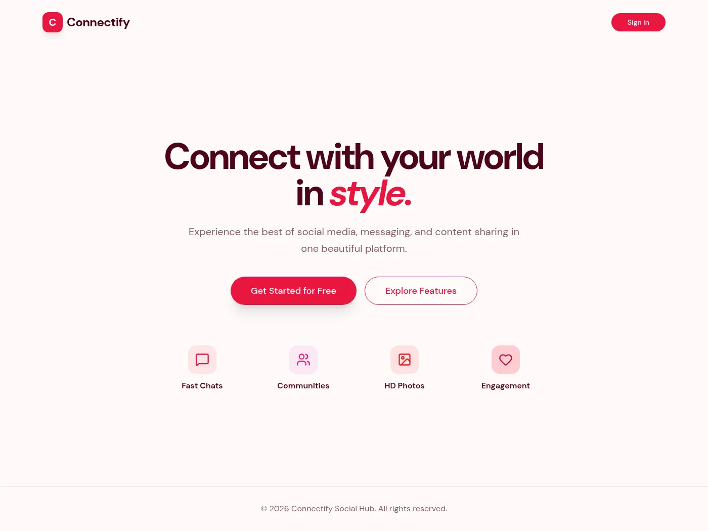 Connectify Social Hub