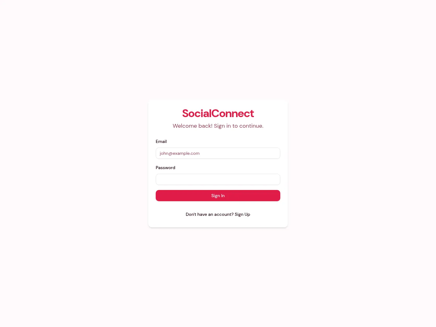 SocialConnect