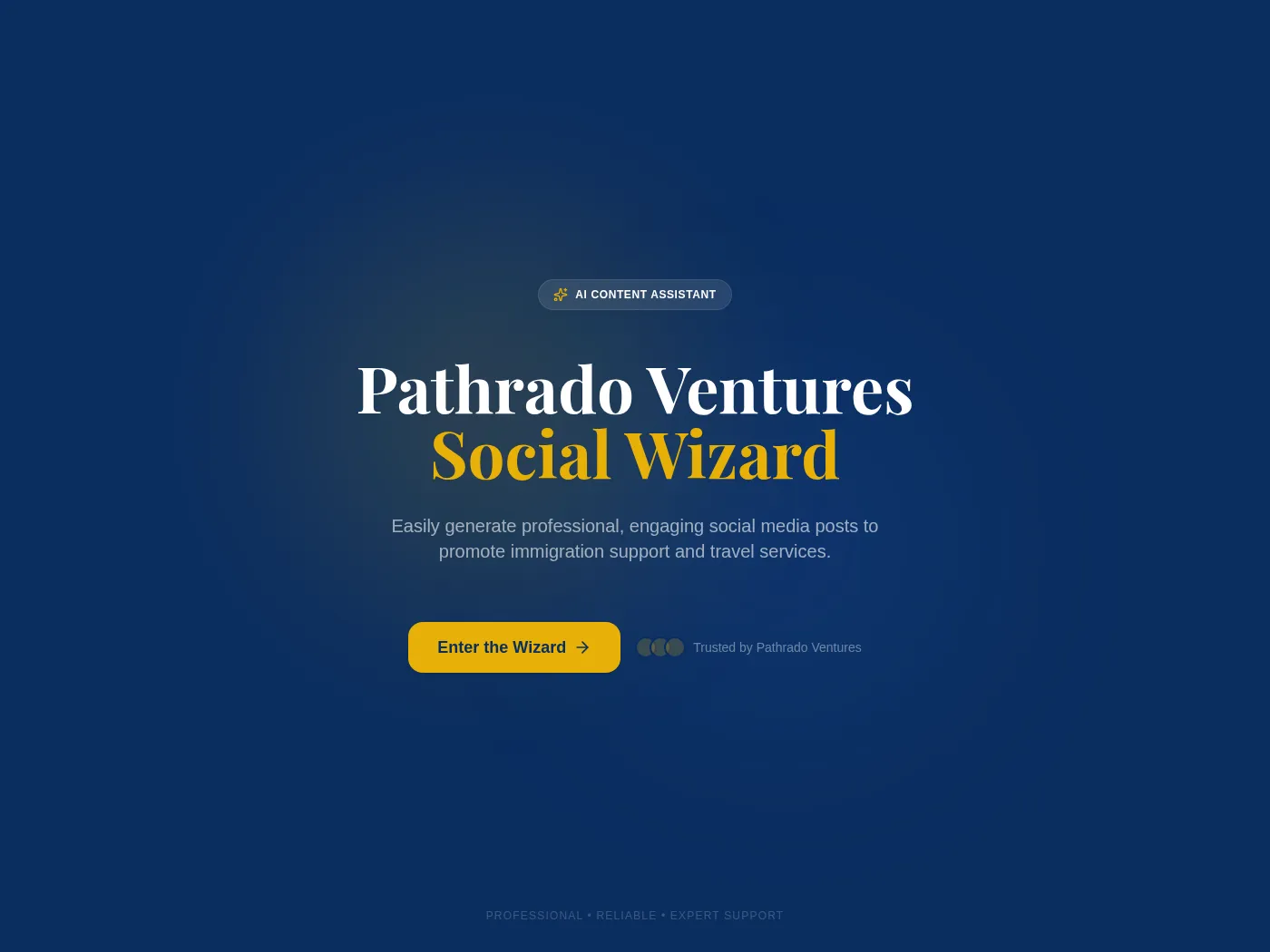 Pathrado Social Media Wizard