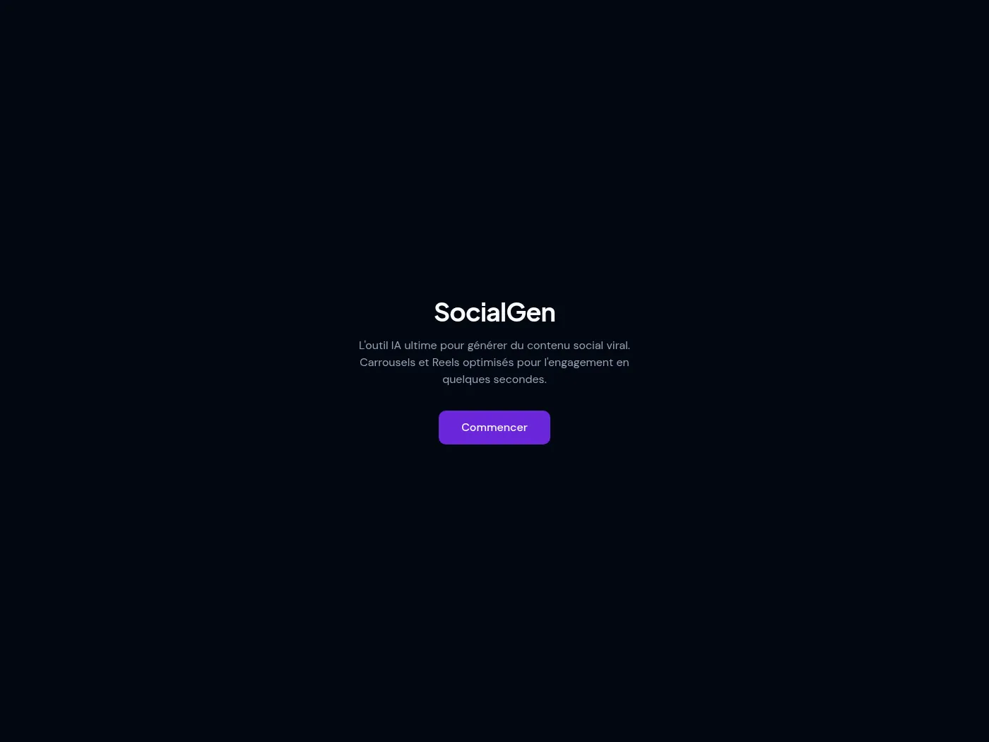 Social Content Generator