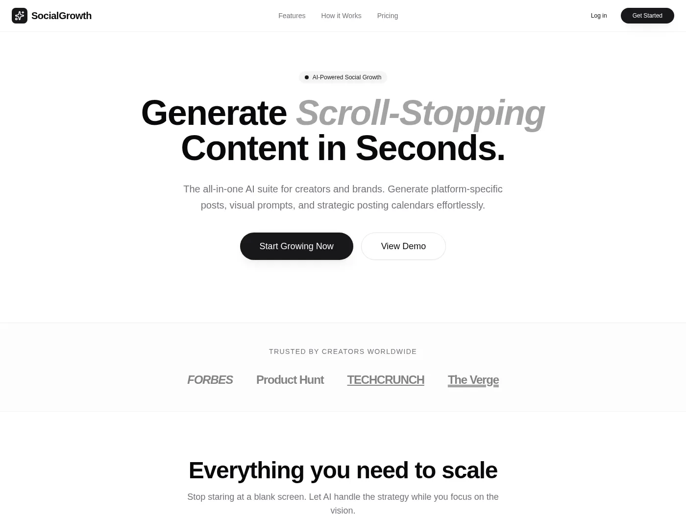Social Media Growth Suite