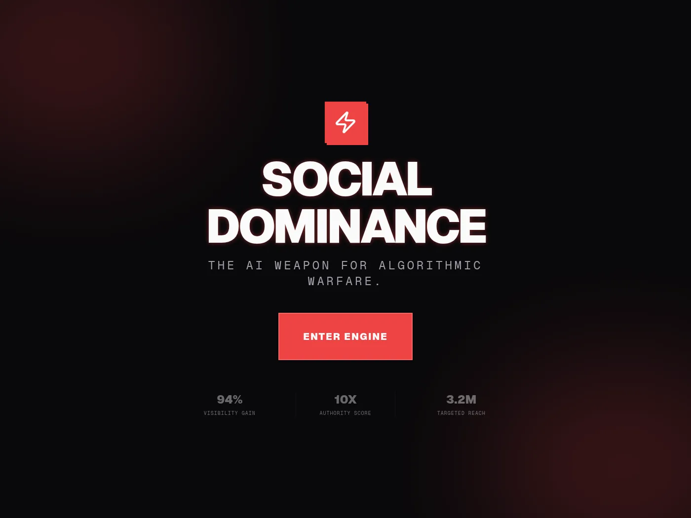 Social Dominance Engine
