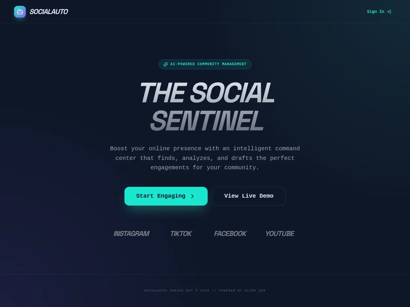 SocialAuto Engage Bot