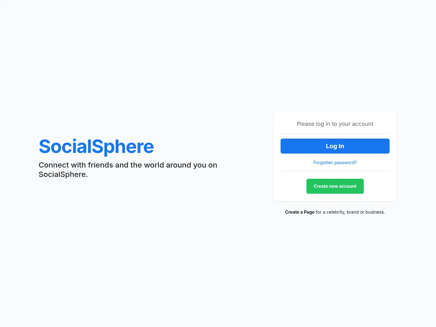 SocialSphere