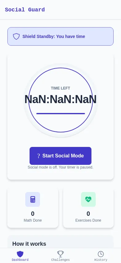 Social Guard App