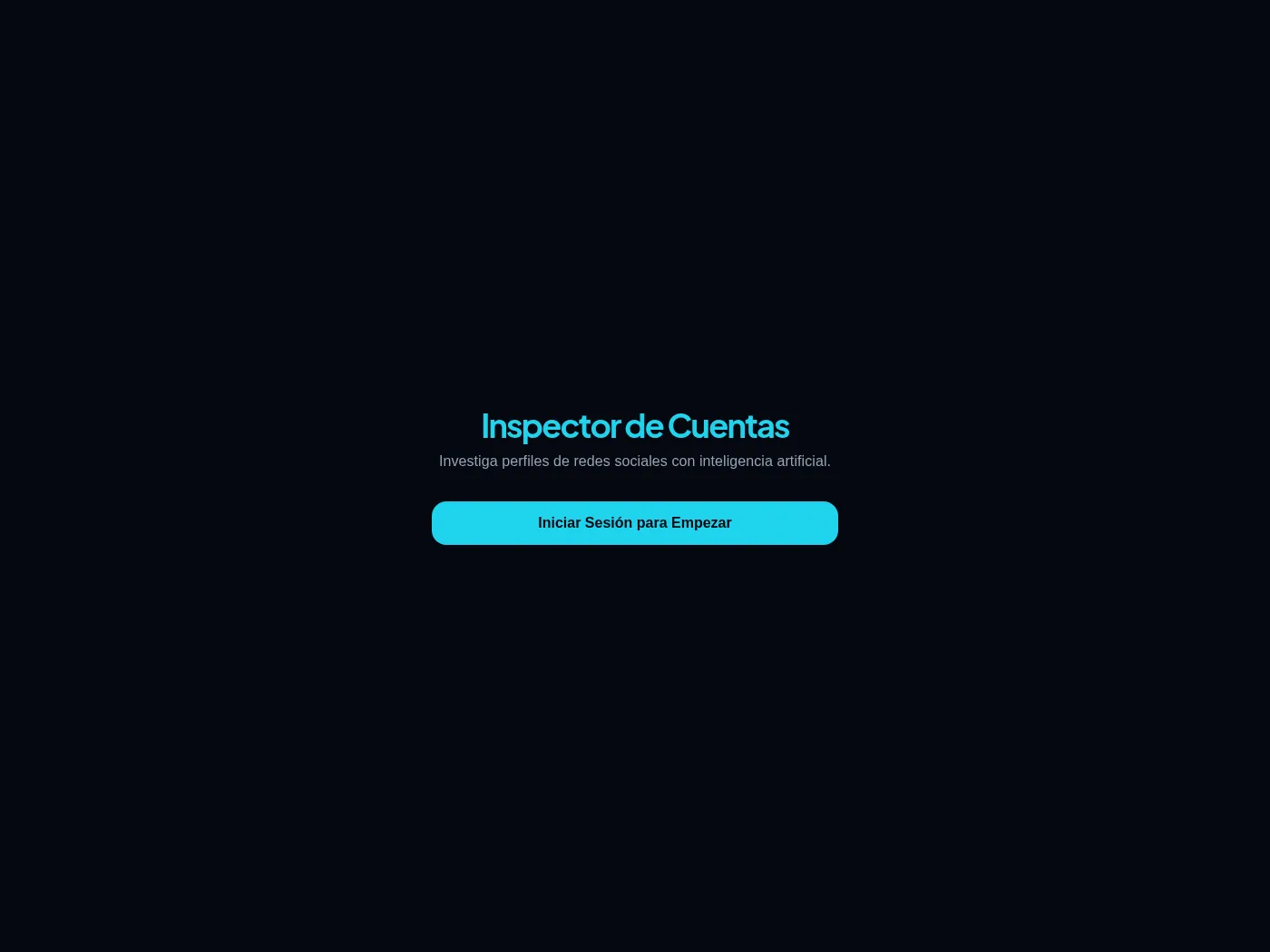 Social Account Inspector