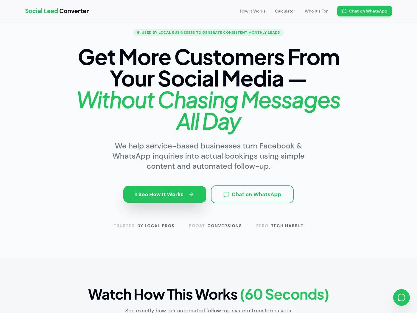 Social Lead Converter