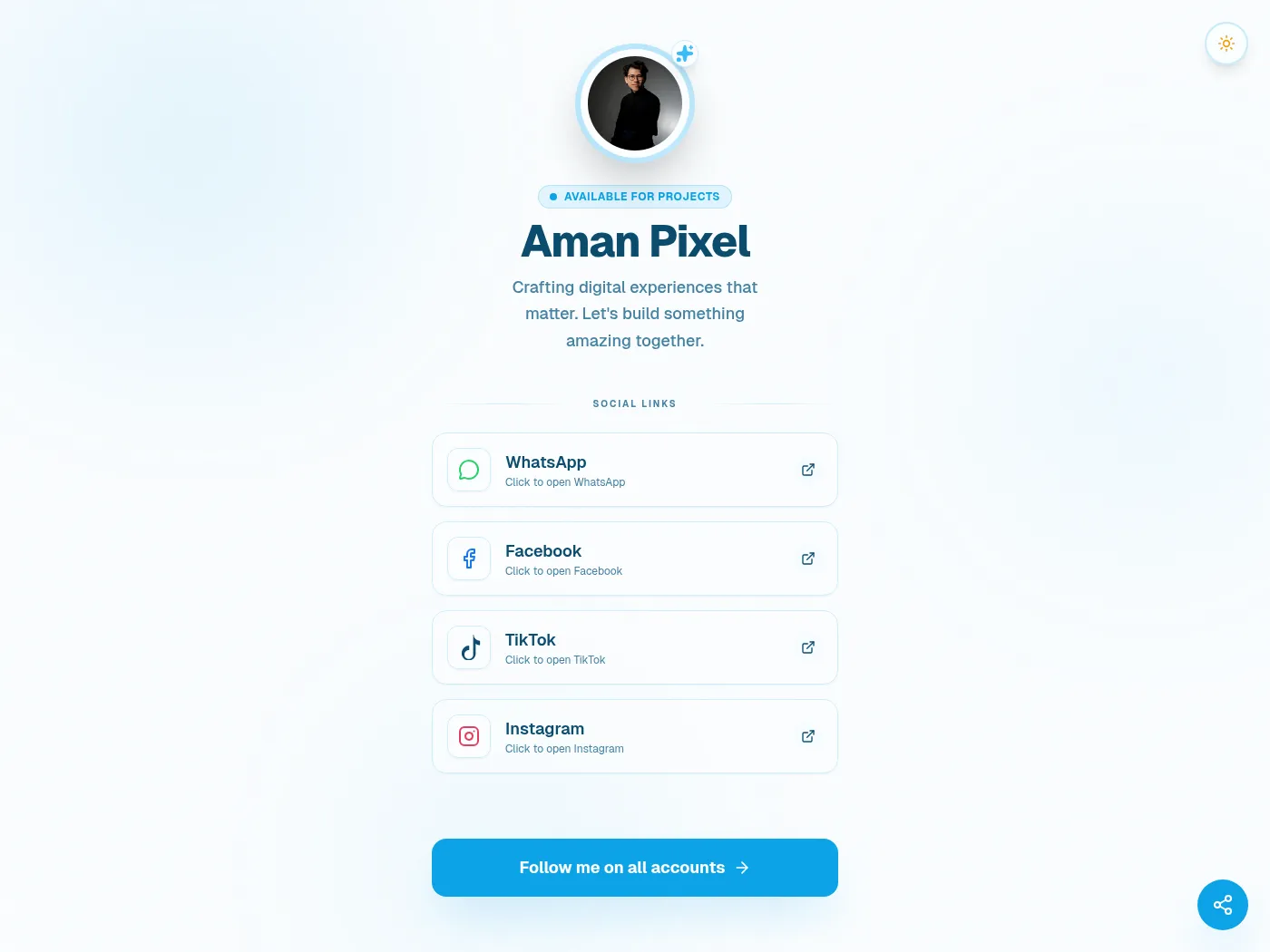 Social Connect Landing