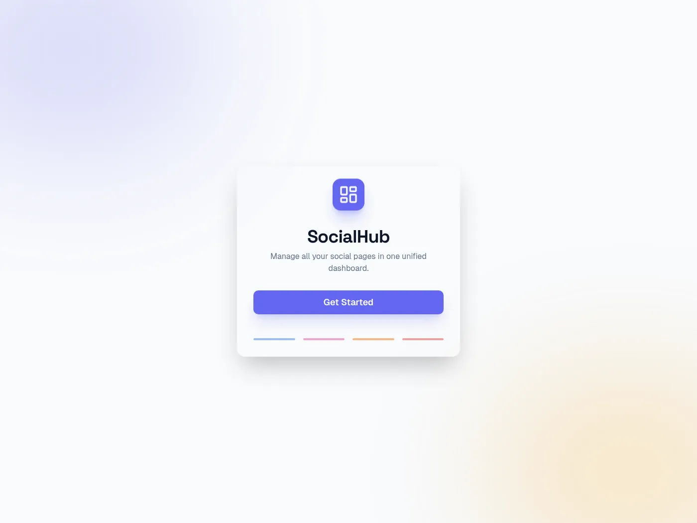 Social Manager Hub
