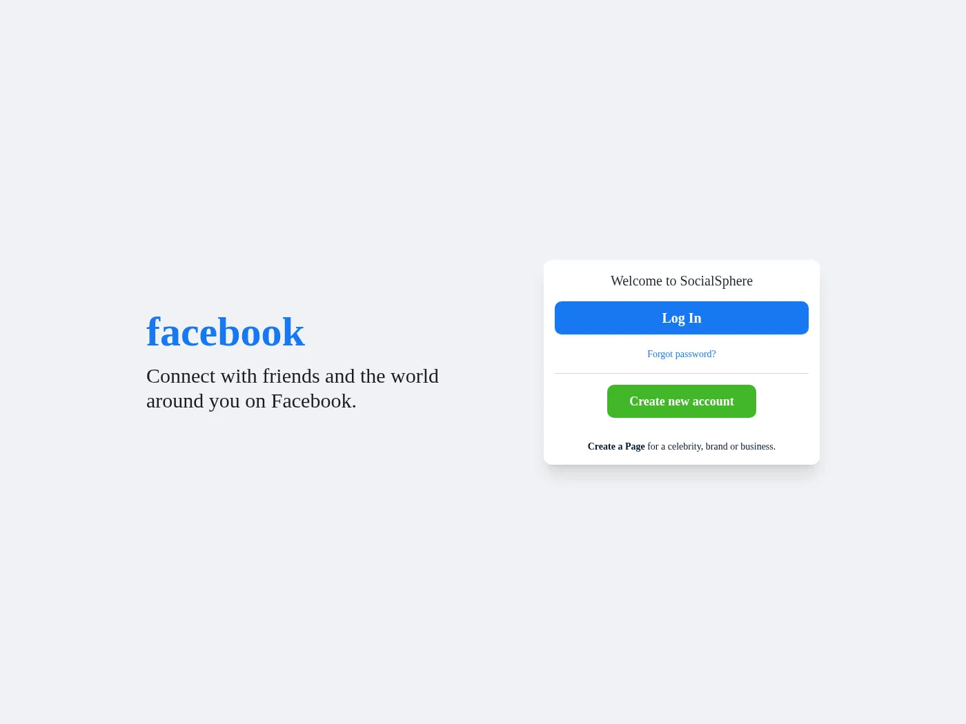 SocialSphere