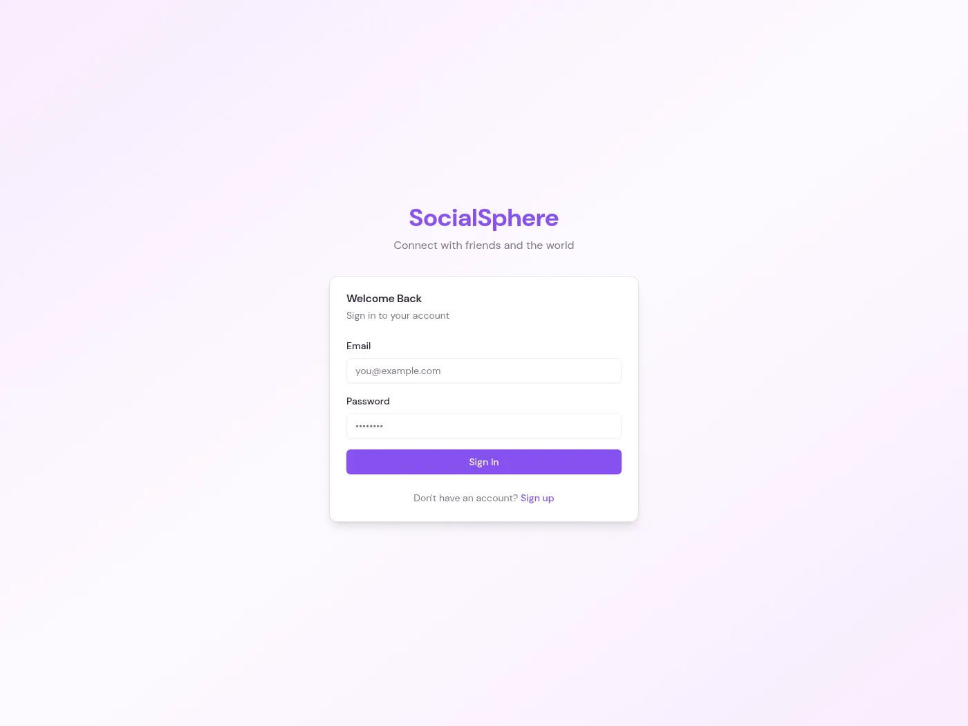 SocialSphere