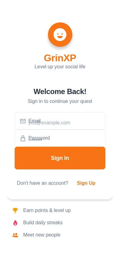 Social Quest App