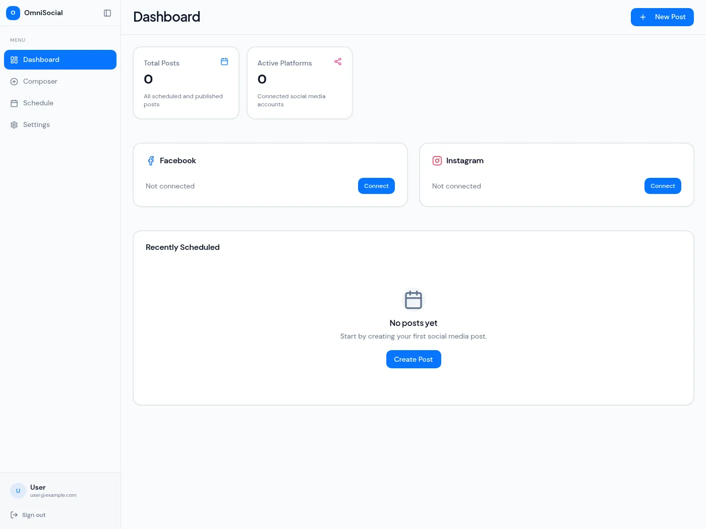 OmniSocial Scheduler