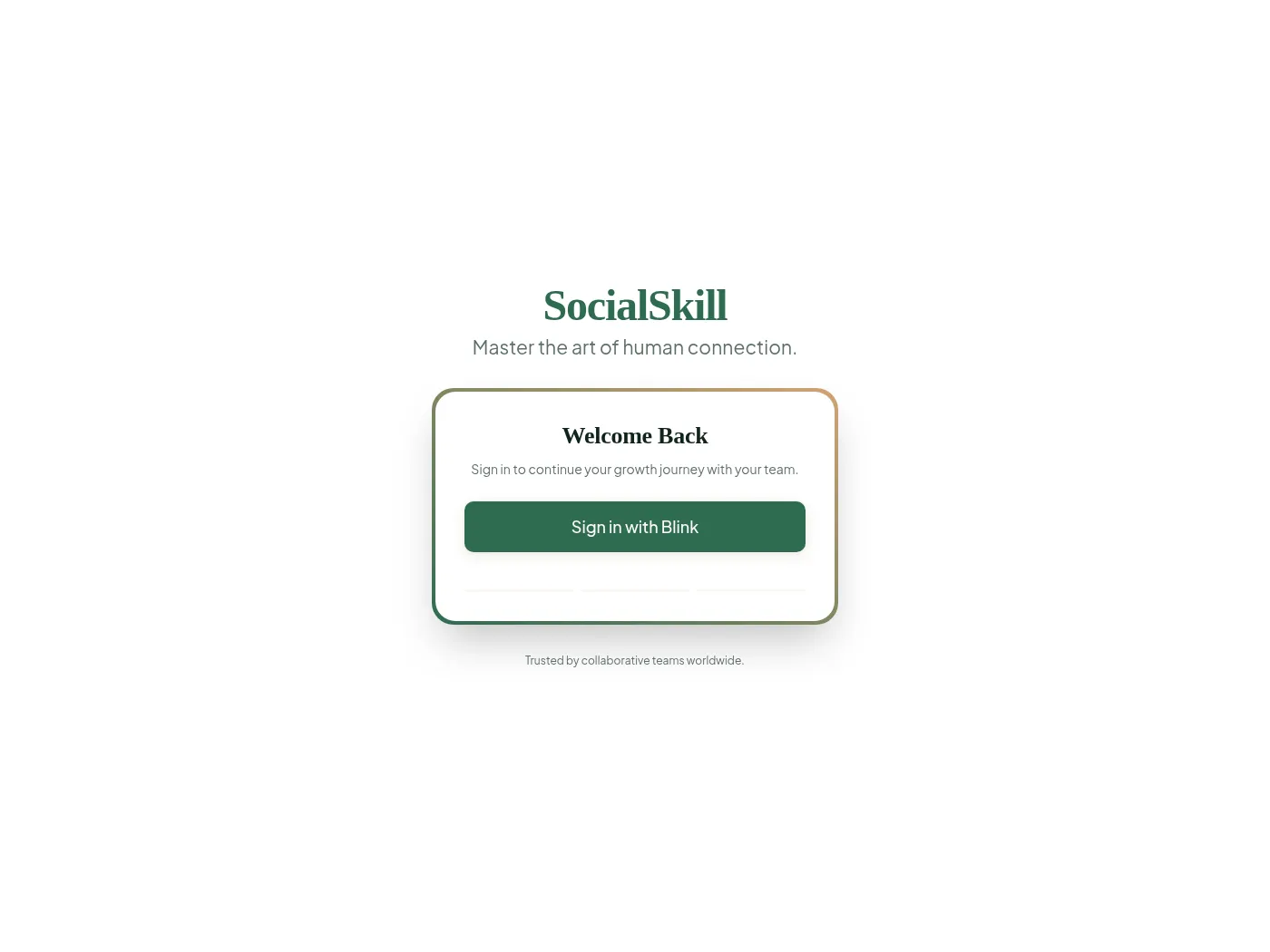 Social Skill Builder