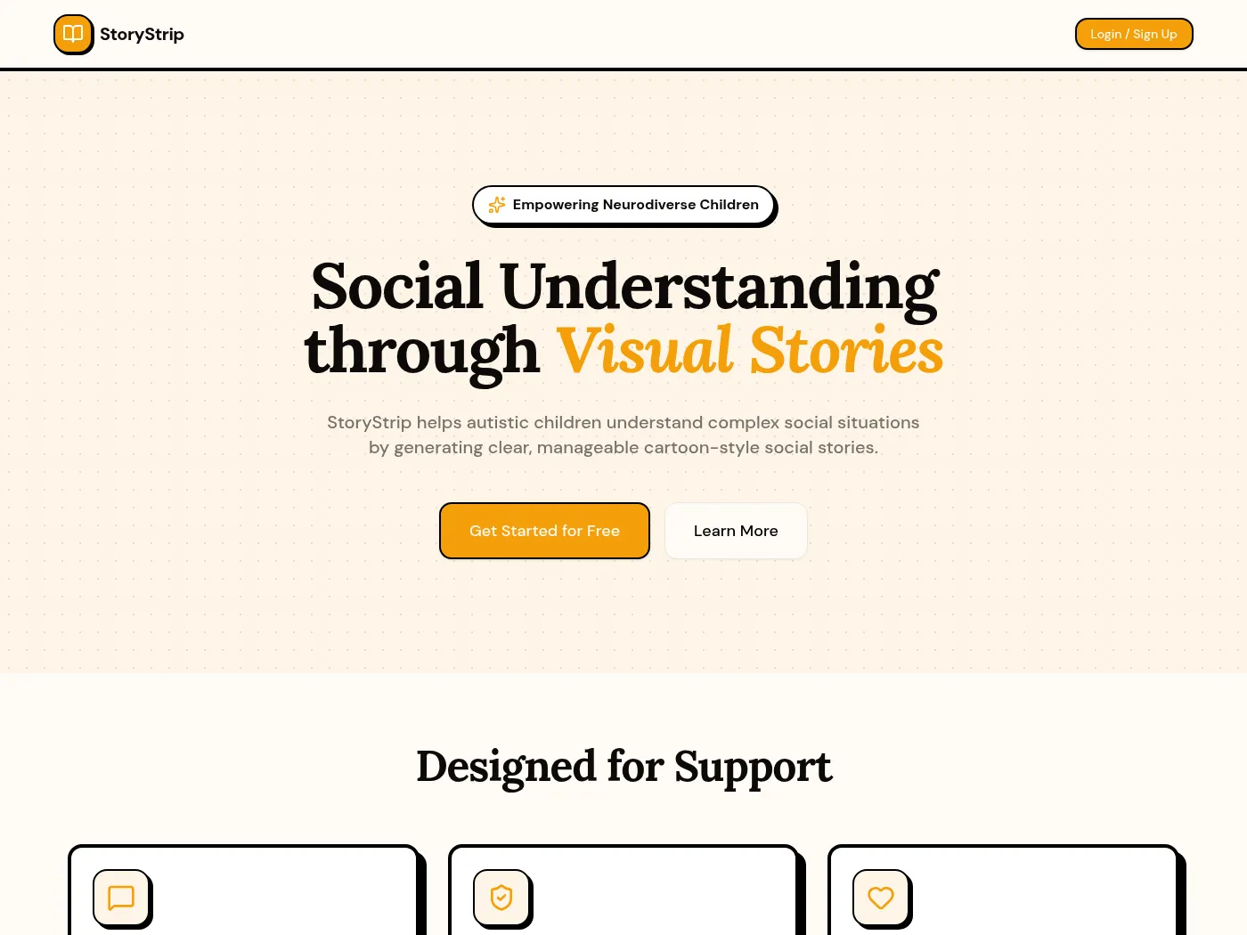 StoryStrip Social Helper