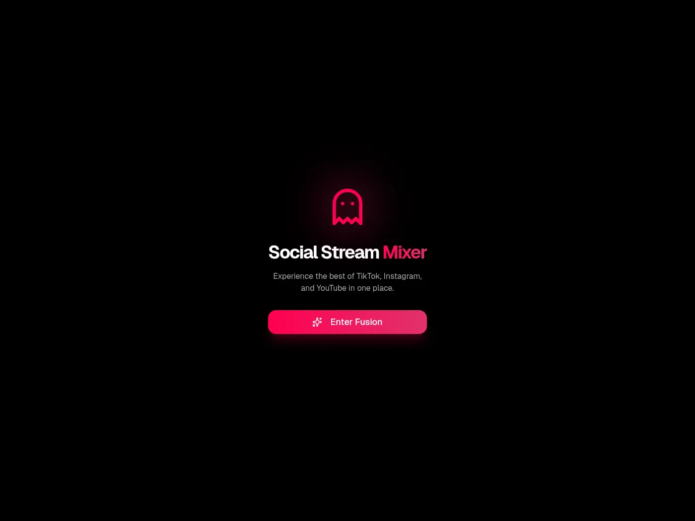 Social Stream Mixer