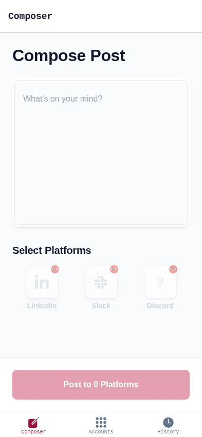 Social Sync Hub