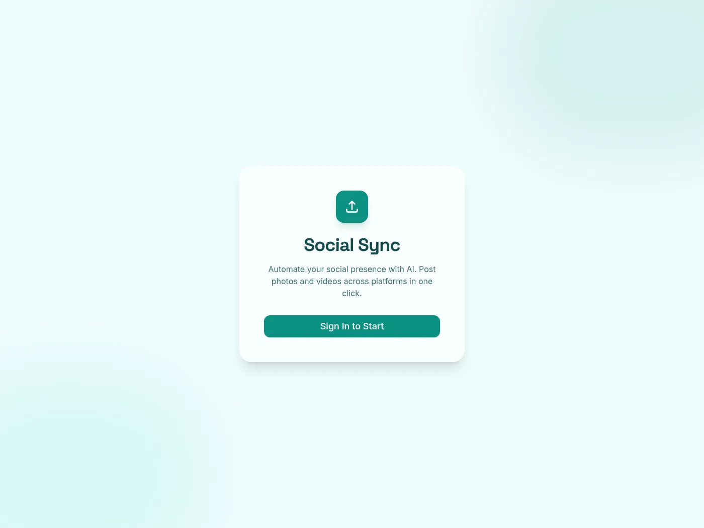 Social Sync Manager