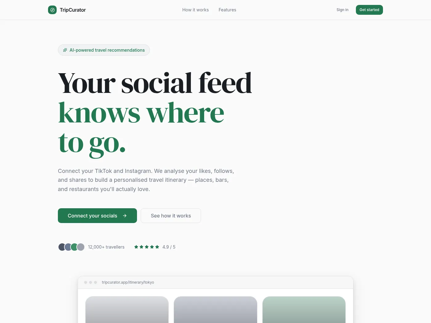Social Trip Curator