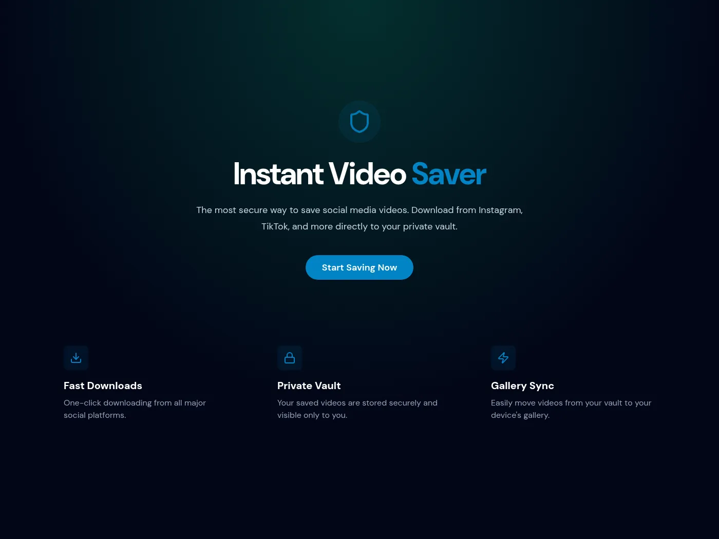 Instant Video Saver