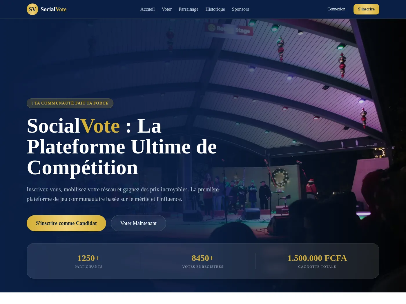 Social Vote Platform