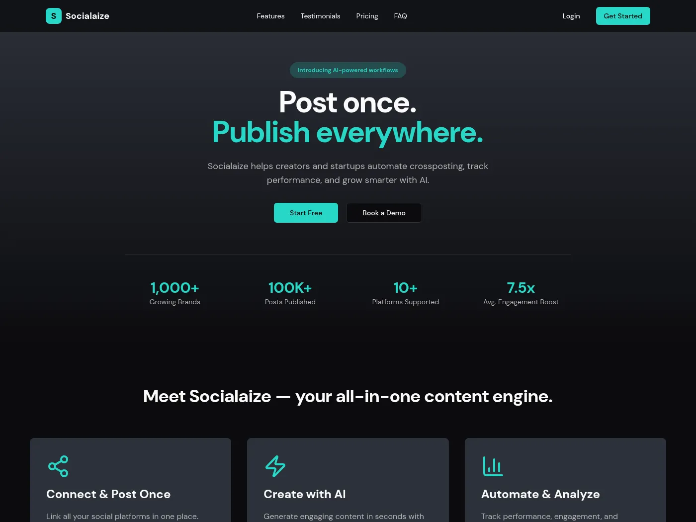 Socialaize Clone