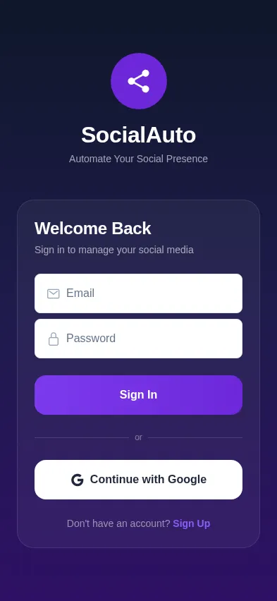 SocialAuto Mobile Suite
