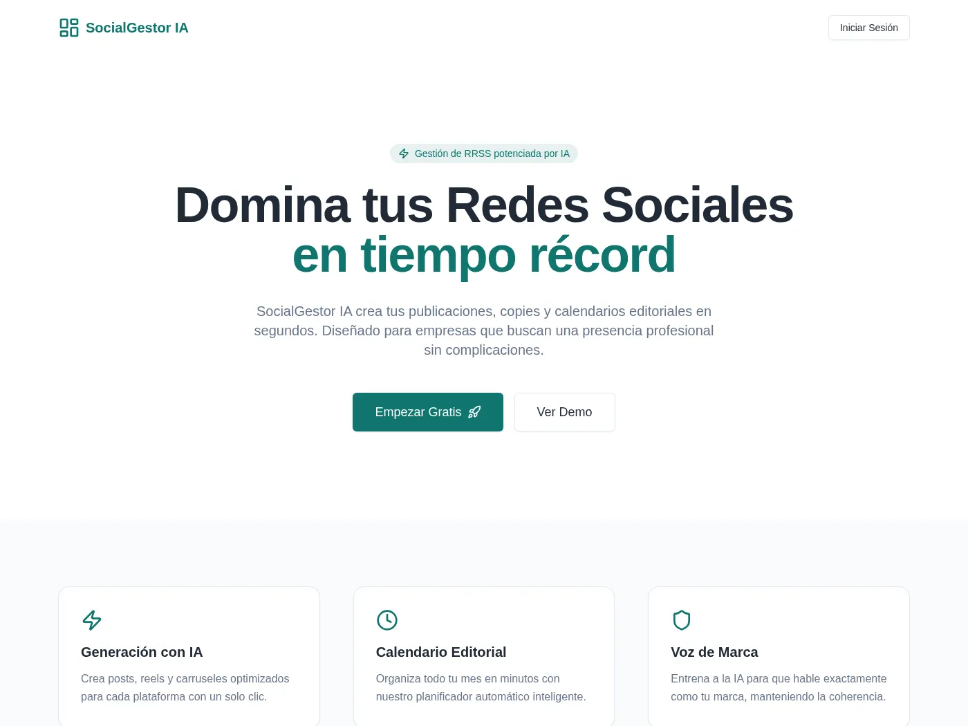 SocialGestor IA