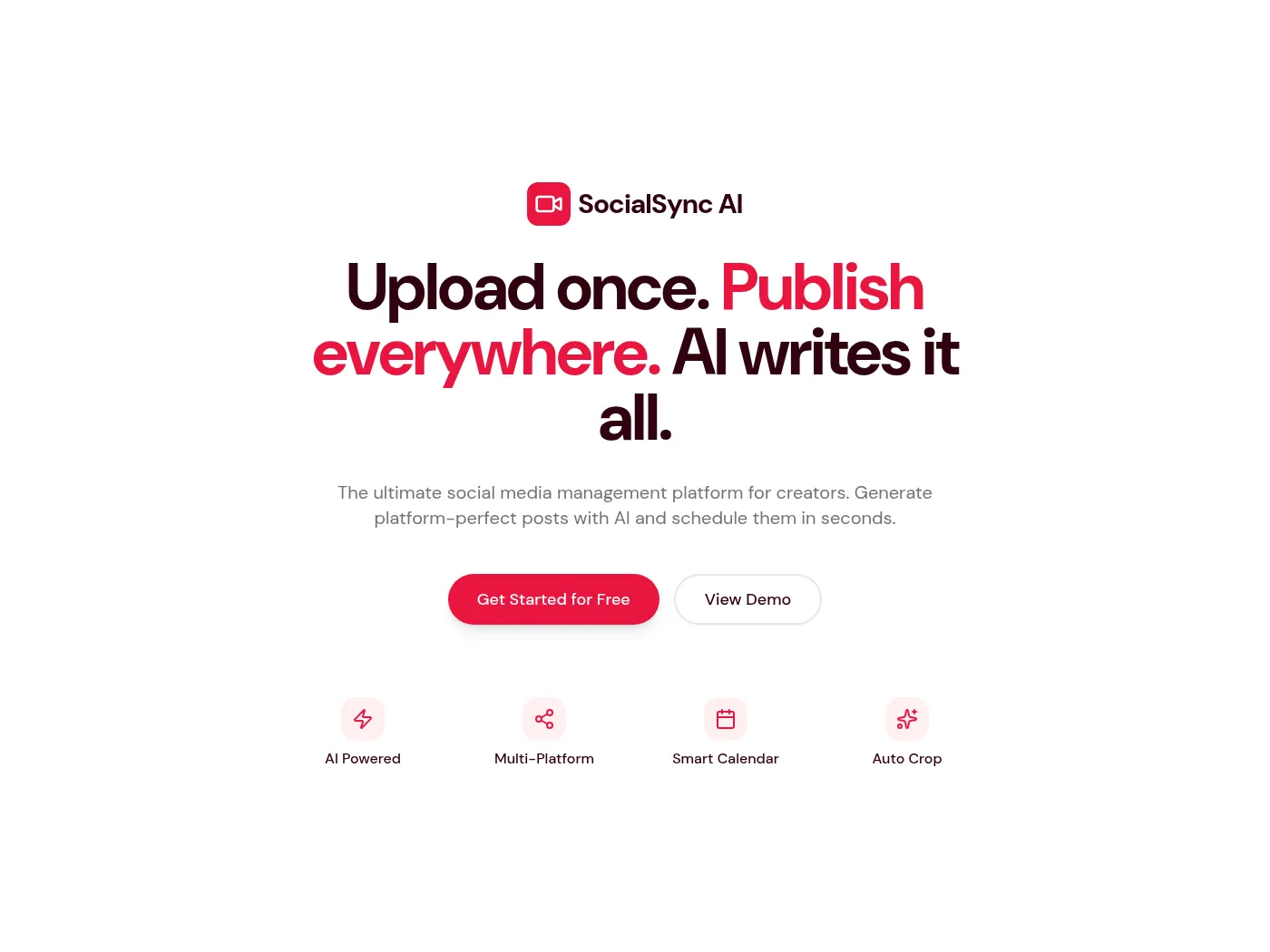SocialSync AI