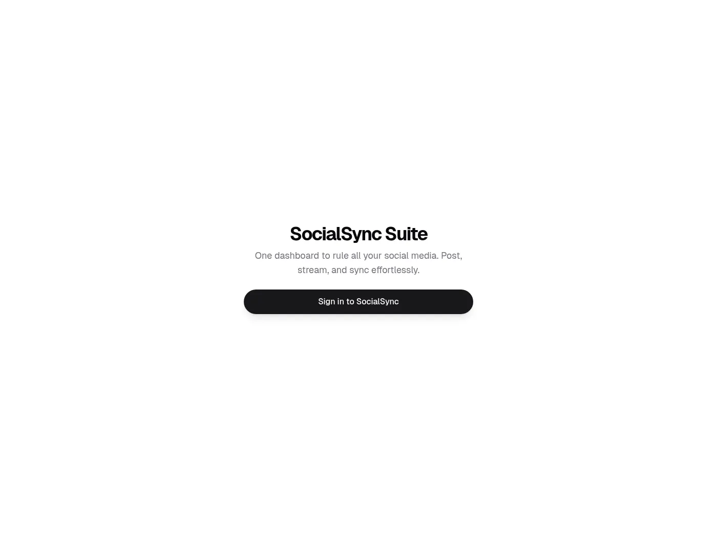 Social Sync