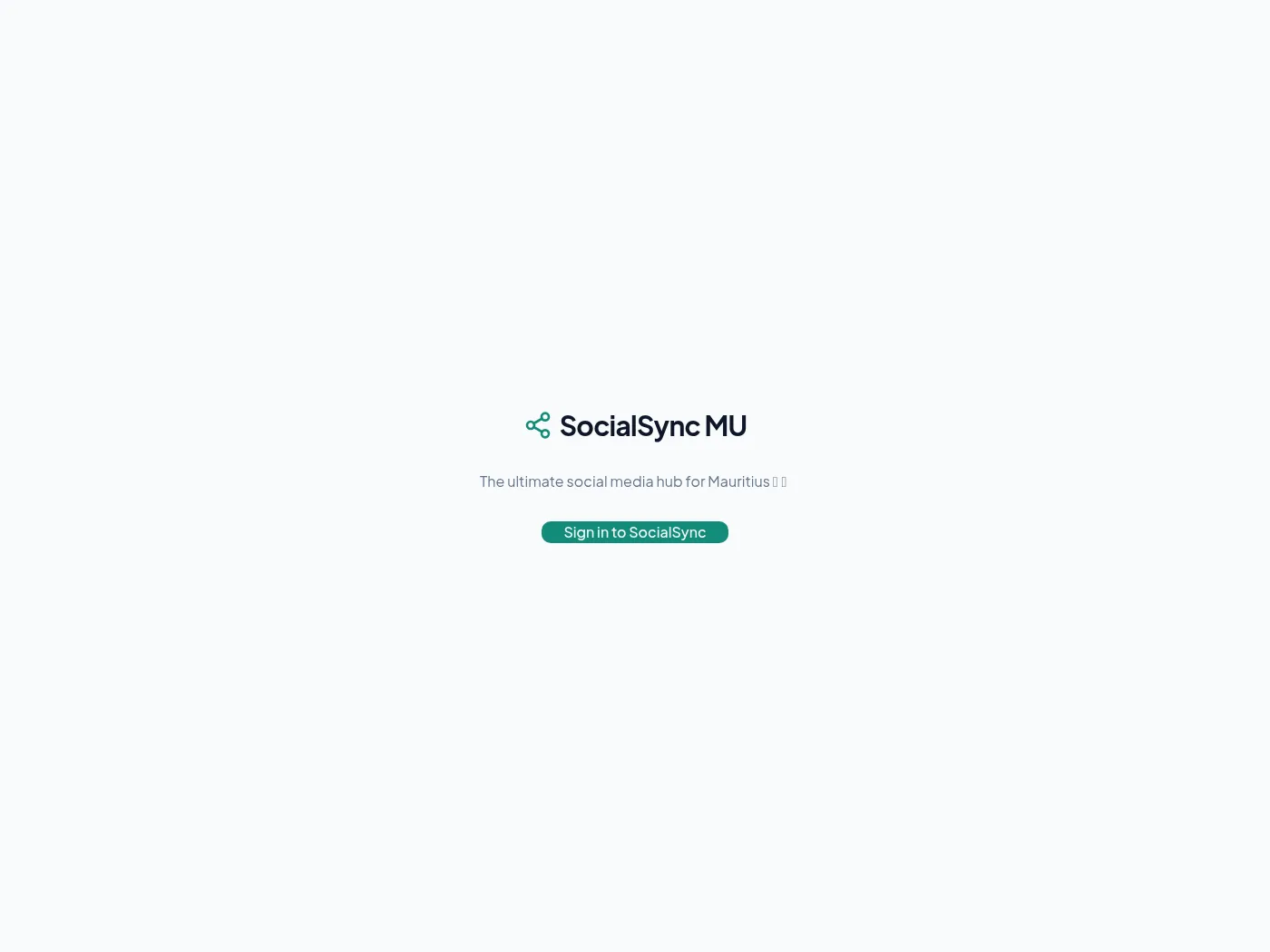 SocialSync MU