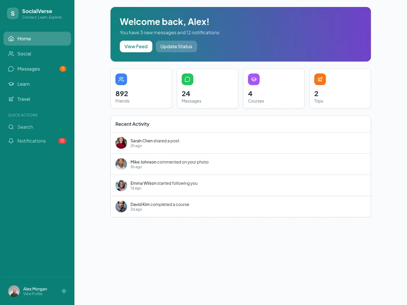 SocialVerse Platform