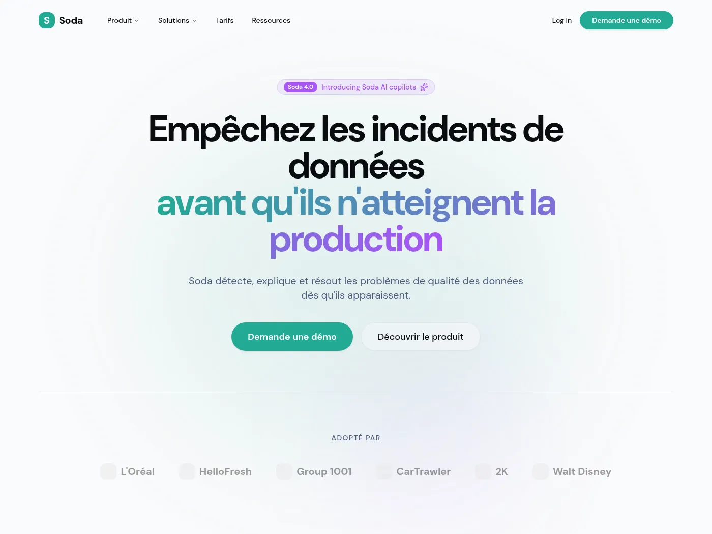 Soda Analytics Clone