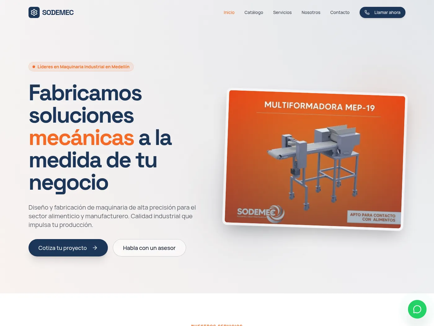 SODEMEC Industrial Web