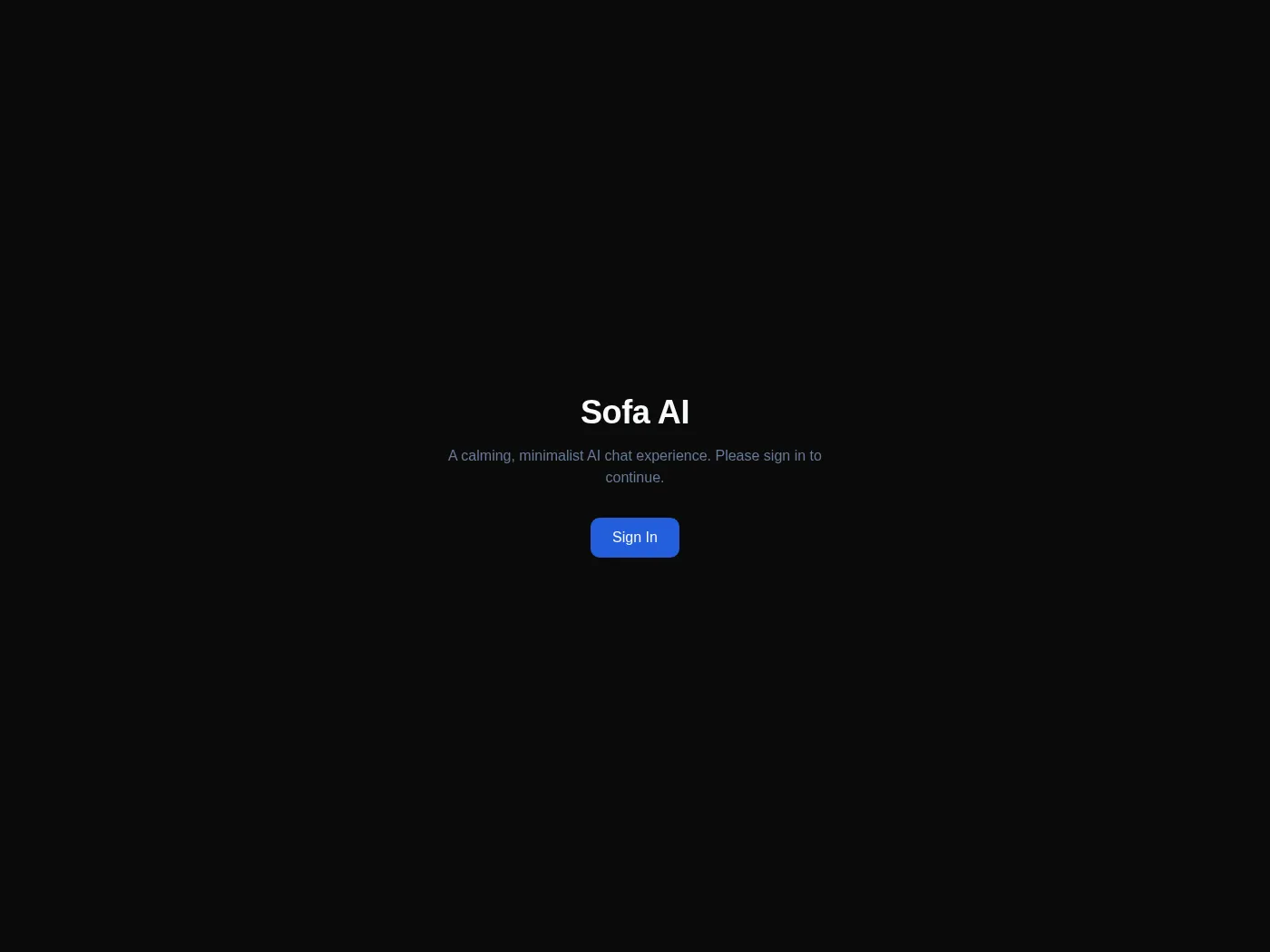 Sofa AI Chat