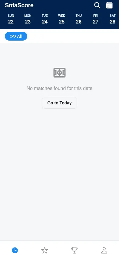 SofaScore React Clone