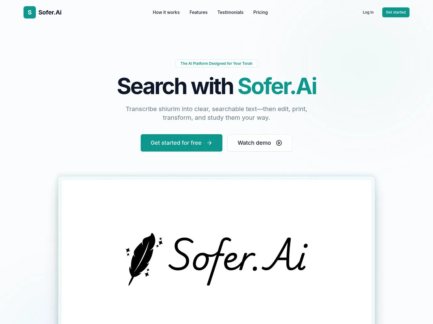 Sofer AI Clone