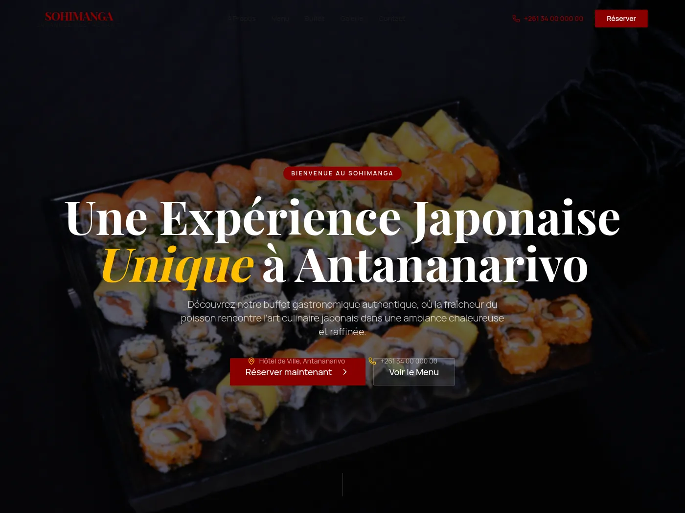 Le Sohimanga Website
