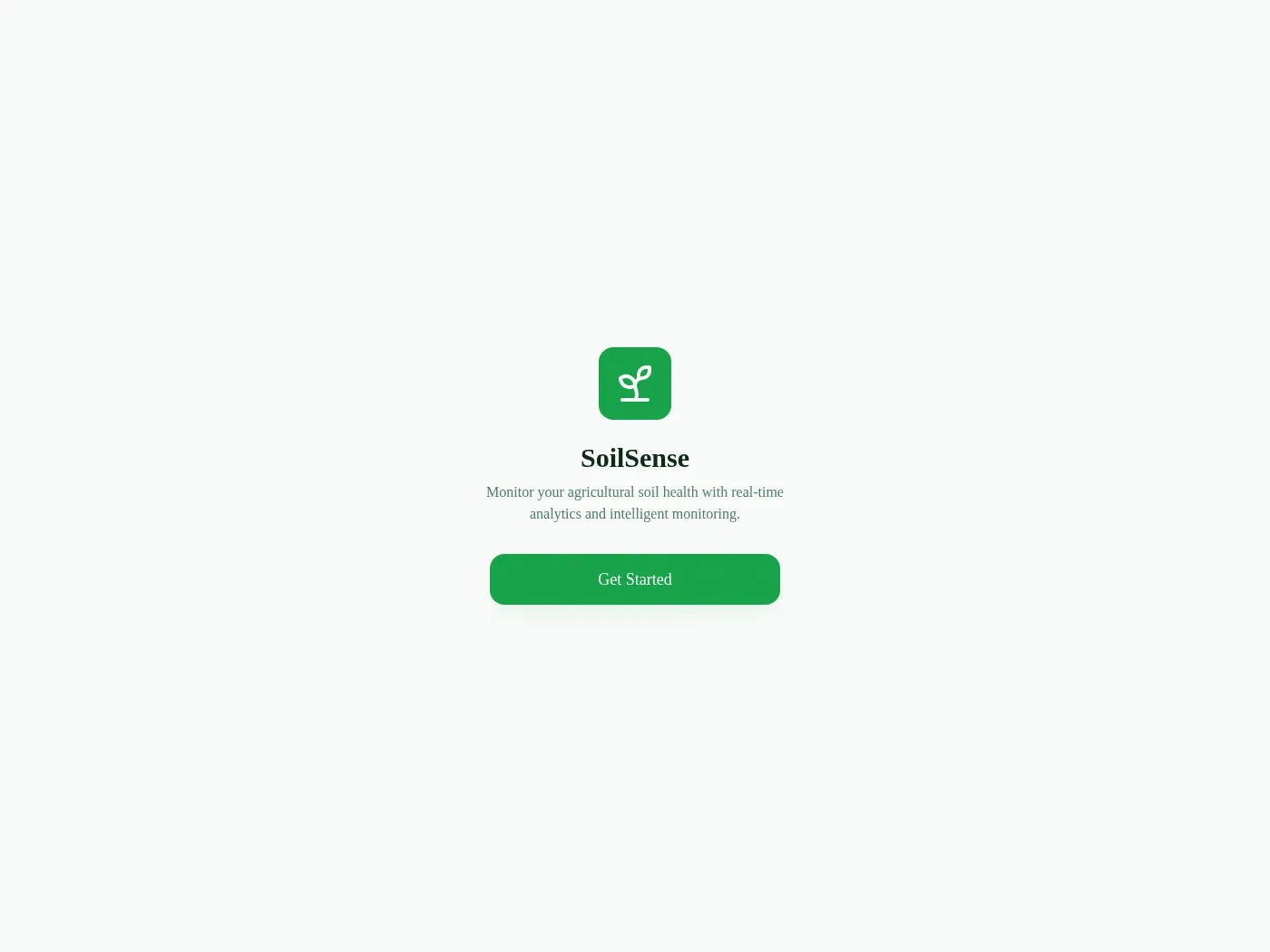 SoilSense Dashboard