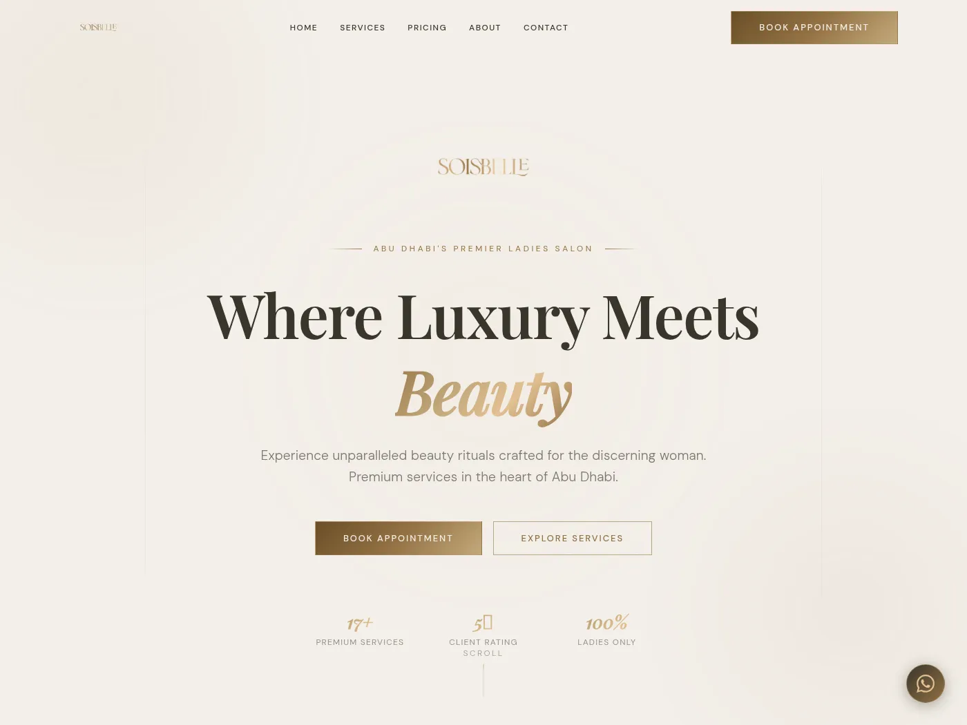 Sois Belle Luxury Web