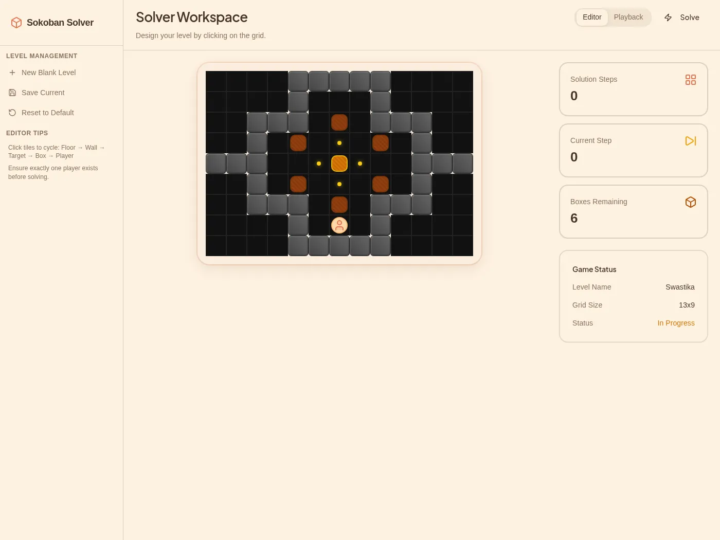 Sokoban Solver